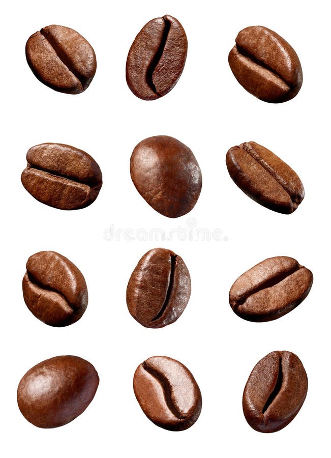 Coffee Bean Brown Roasted Caffeine Espresso Seed Stock Image - Image of ...