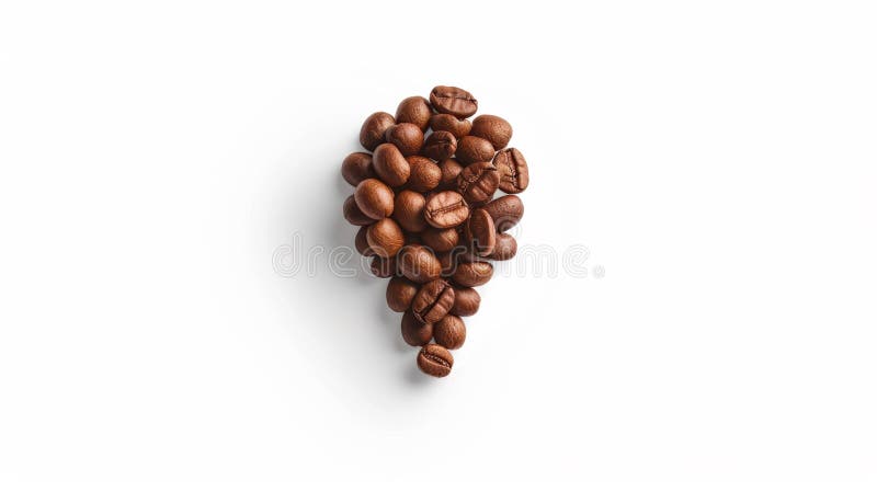 The Coffee Bean Cluster.AI Generated Image Stock Image - Image of ...