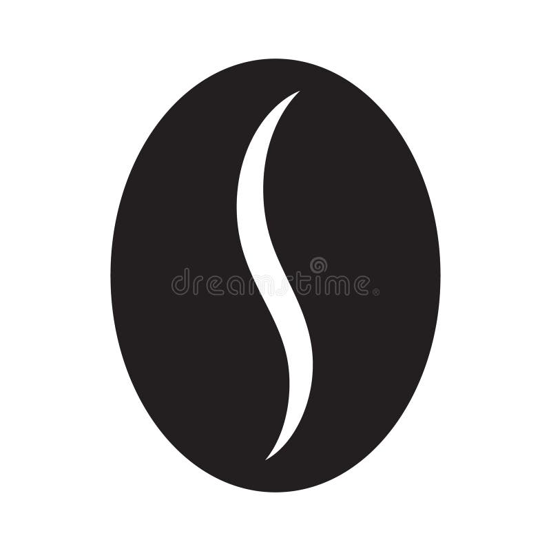 Coffee Bean Icon. Coffee Bean Symbol. Stock Vector - Illustration of ...