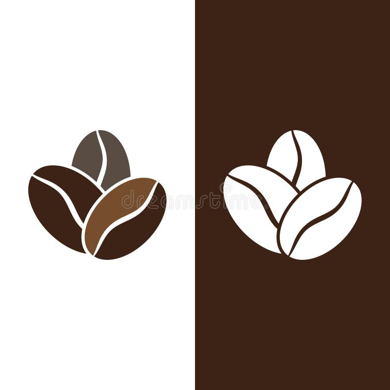 Coffee bean icon vector stock vector. Illustration of grain - 249601008