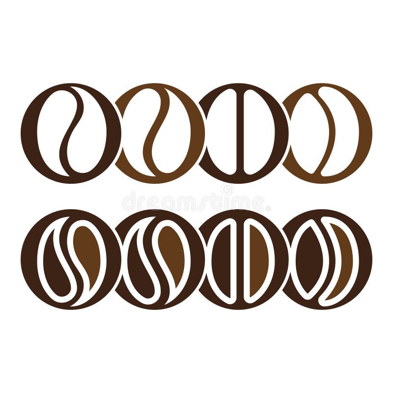 Coffee Bean Logo and Symbol Shop Image Vector Stock Vector ...