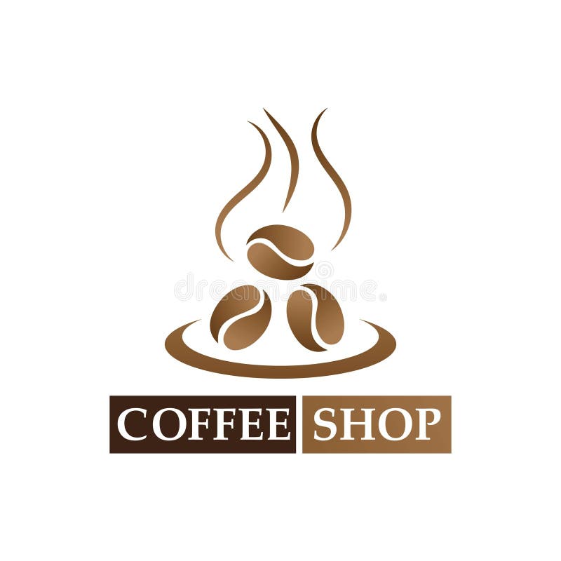 Coffee Bean Logo and Symbol Shop Image Vector Stock Vector ...