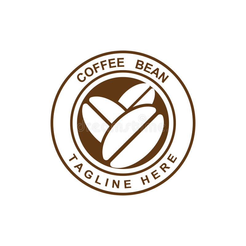 Coffee bean logo vector stock vector. Illustration of website - 277469859