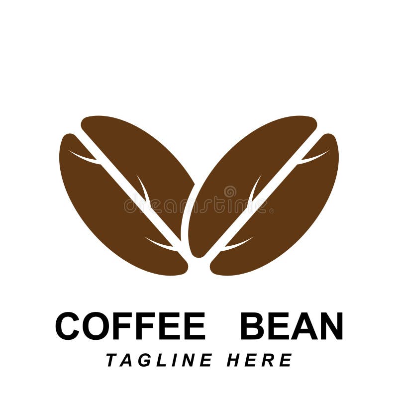 Coffee bean logo vector stock vector. Illustration of robusta - 277469836
