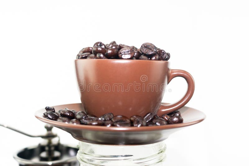 Coffee Bean Overflow stock photo. Image of excess, fine - 13652976
