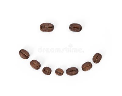 Coffee bean smile stock photo. Image of bean, latt, effect - 26103944