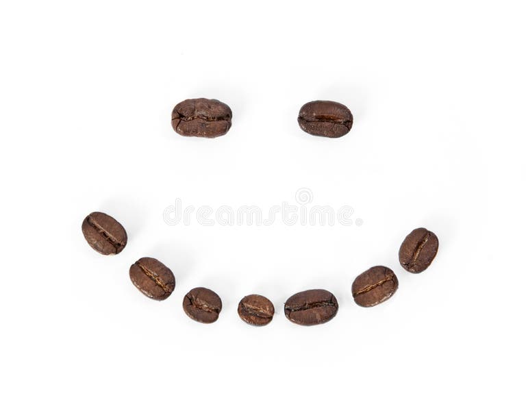 Coffee bean smile stock photo. Image of bean, latt, effect - 26103944