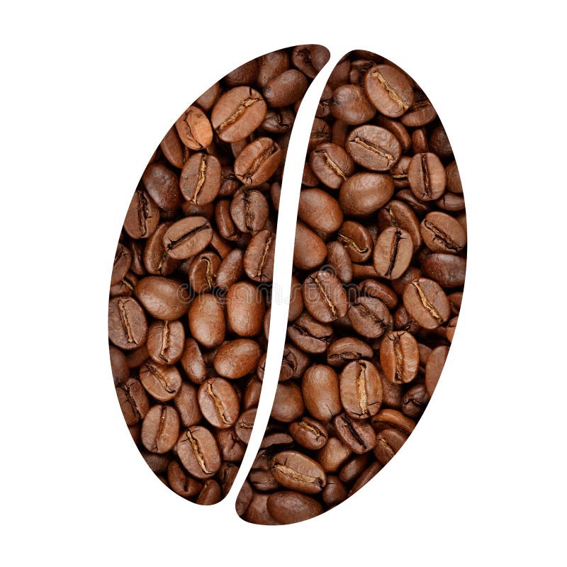 Coffee bean symbol stock image. Image of ideas, rough - 37095069