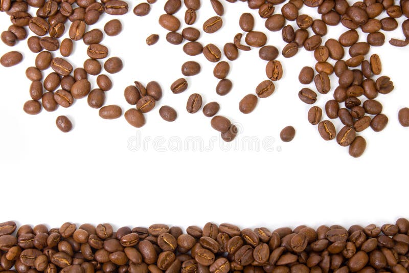 Dropping coffee beans stock photo. Image of caffeine - 16415450