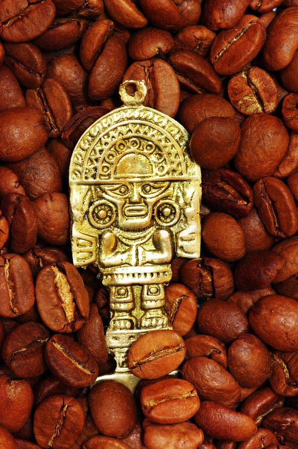 Coffee beans stock image. Image of closeup, aztec, crop - 19244993