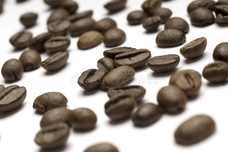 Coffee Beans Triangle Shape Stock Image - Image of flat, bean: 2810267