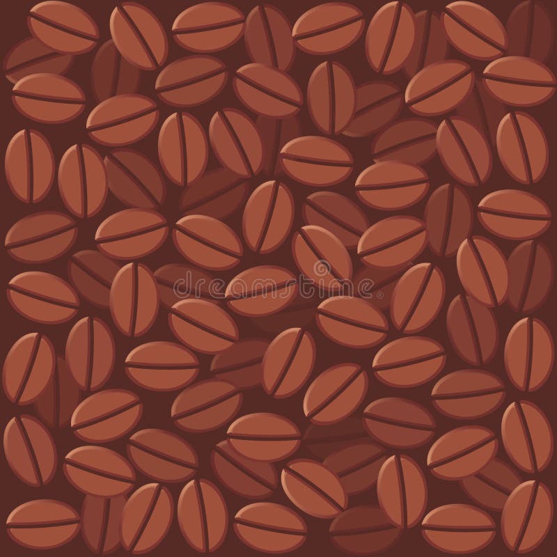 Coffee beans stock illustration. Illustration of soft - 1506450