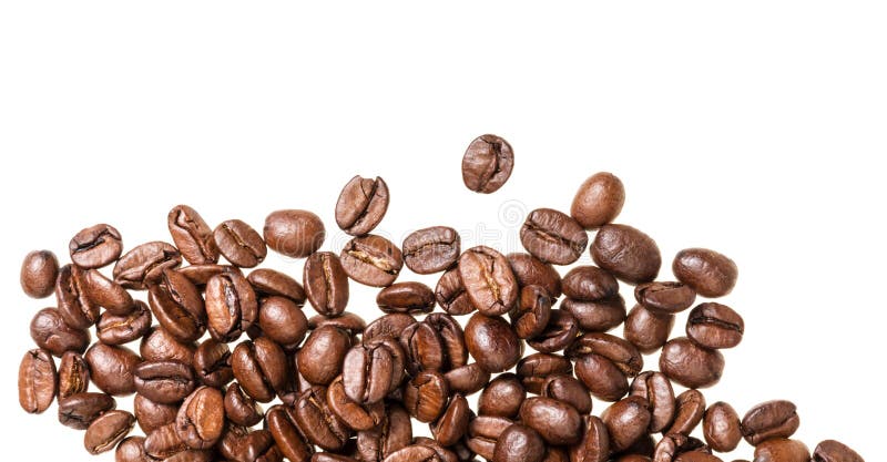 Coffee beans border stock image. Image of smooth, gourmet - 28700157