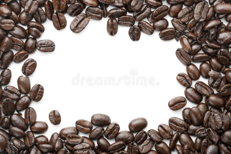 Roasted Coffee Beans Border Stock Image - Image of beans, fair: 16462855