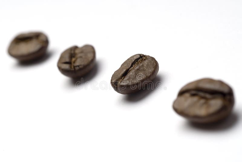 Coffee Beans Triangle Shape Stock Image - Image of flat, bean: 2810267