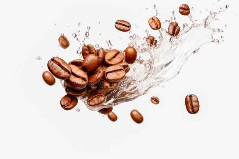 147 Coffee Bean Water Splash Stock Photos - Free & Royalty-Free Stock ...
