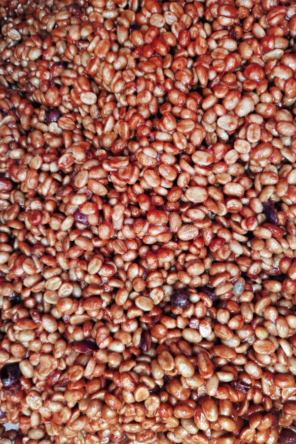 Coffee Beans,in the Ferment and Wash Method Stock Photo - Image of ...