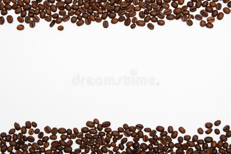 Coffee beans frame stock photo. Image of cafe, caffeine - 19246450