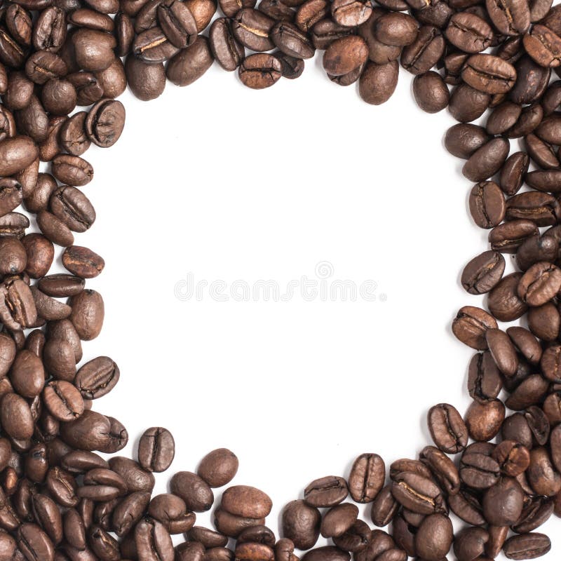 Coffee Beans Frame stock image. Image of coffe, coffee - 76584445
