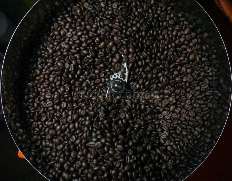 Coffee Beans Full of Art and Inspiration Stock Photo - Image of ...