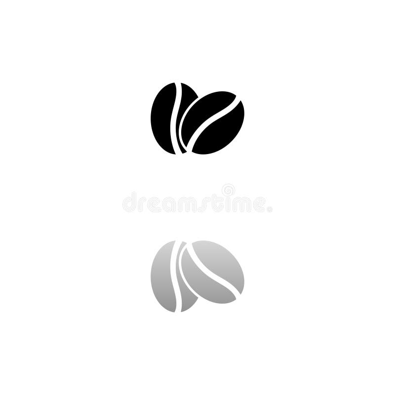 Coffee Beans Minimal Icon Stock Illustrations – 484 Coffee Beans ...