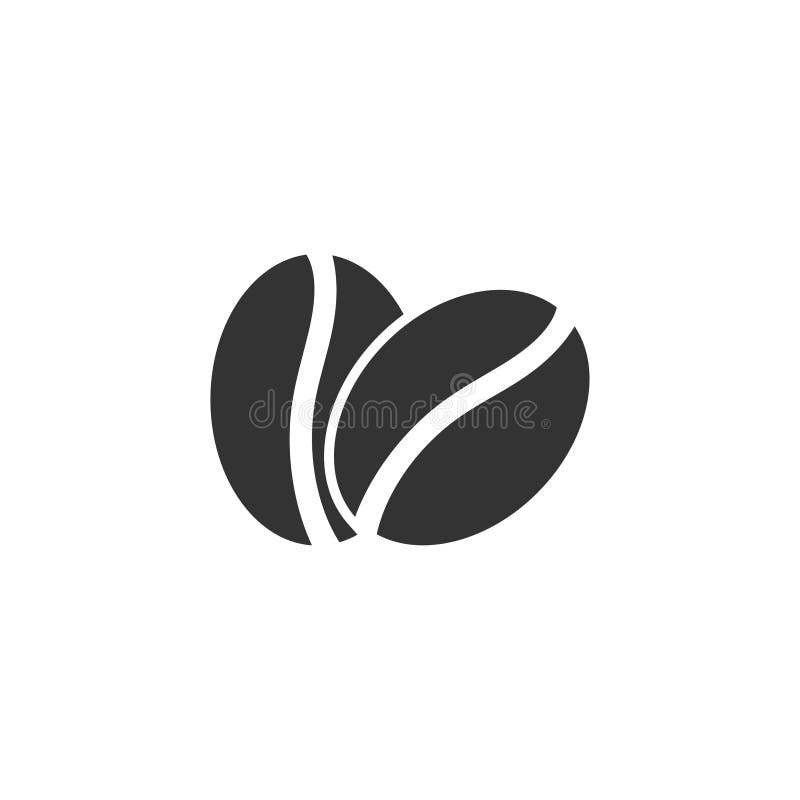Coffee Beans Minimal Icon Stock Illustrations – 484 Coffee Beans ...