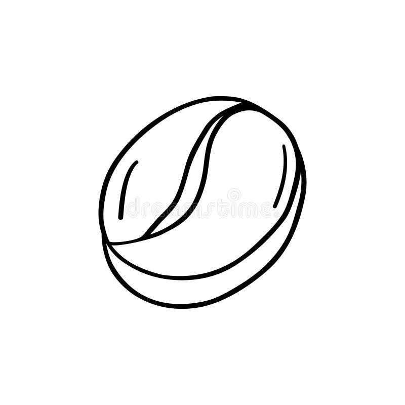 Coffee Beans Icon Vector. Caffeine Illustration Sign. Java Symbol or ...