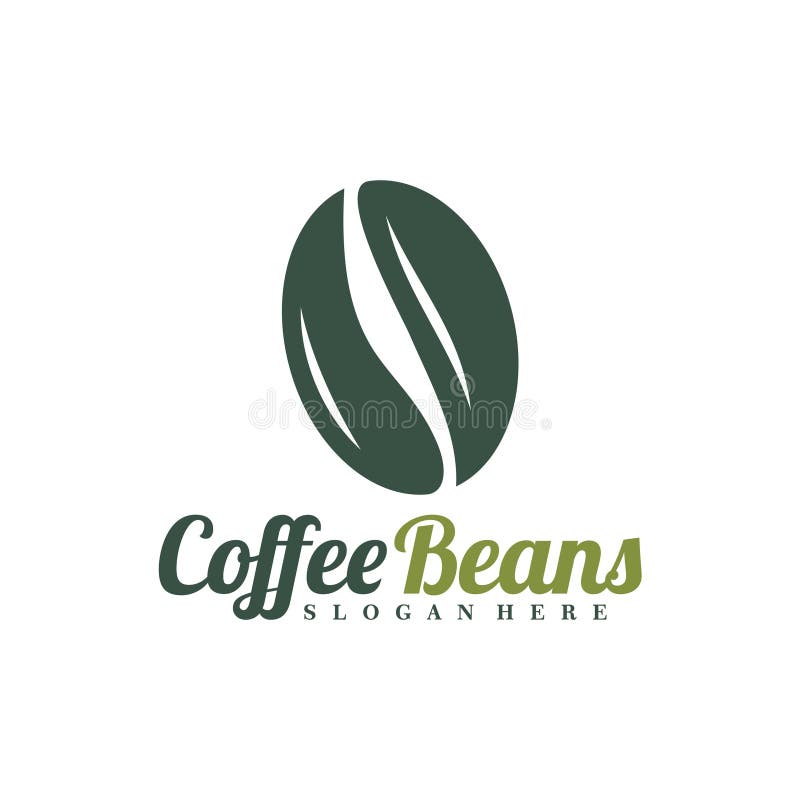 Coffee Beans Logo Design Concept Vector. Coffee Logo Design Template ...
