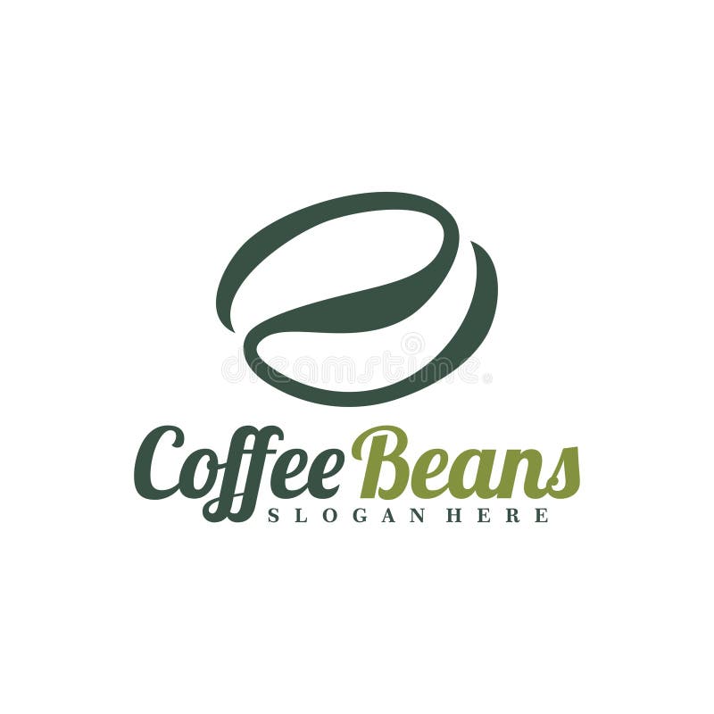 Coffee Beans Logo Design Concept Vector. Coffee Logo Design Template ...
