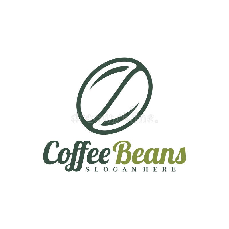 Coffee Beans Logo Design Concept Vector. Coffee Logo Design Template ...