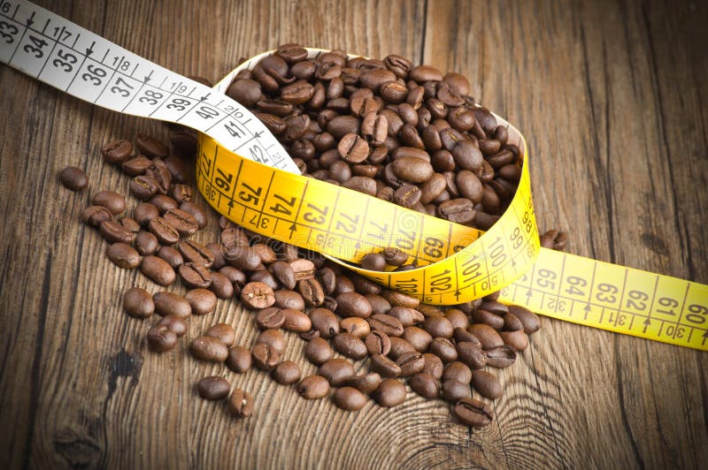 Coffee beans and meter stock photo. Image of food, cafe - 39639044