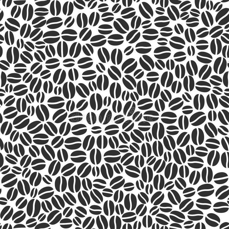 Coffee beans pattern stock vector. Illustration of nature - 15718775