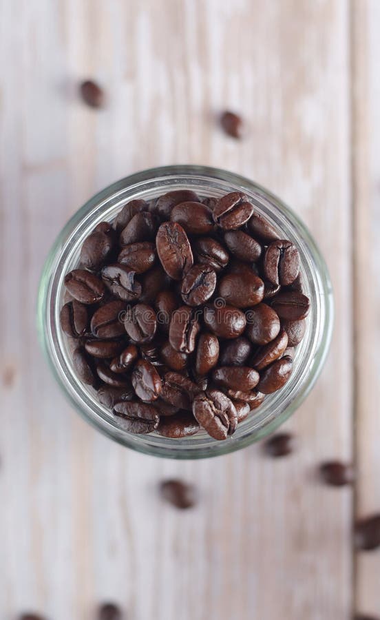 Coffee Beans Ready for Morning Coffee Preparation Stock Image - Image ...