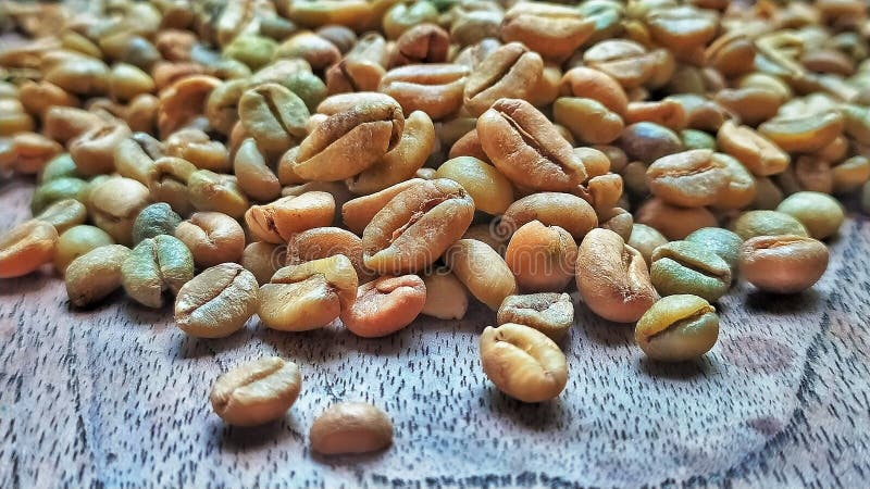 Coffee Beans Ready To Be Roasted Stock Photo - Image of roasted, ready ...