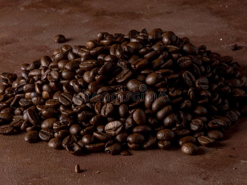 Coffee beans_01 stock image. Image of beans, painted - 263010845