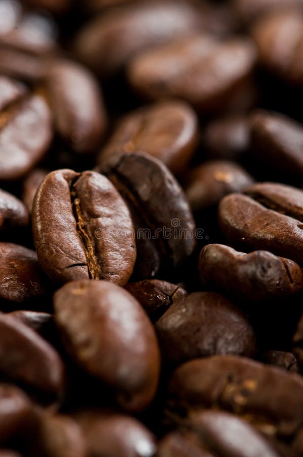 Coffee beans texture stock image. Image of breakfast - 18327287