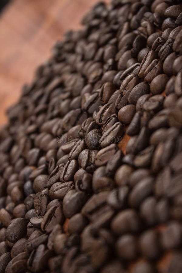 Coffee beans texture stock photo. Image of roasted, tasty - 218010172