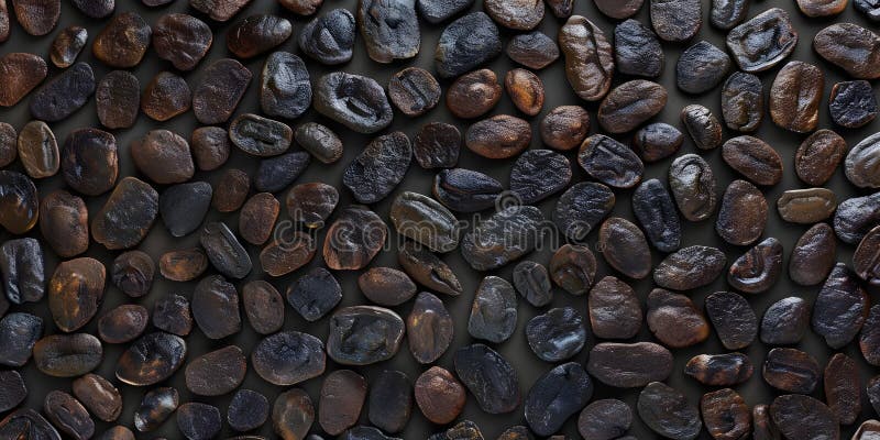 Coffee Beans Tiled Pattern Background, Tiled Background with Coffee ...