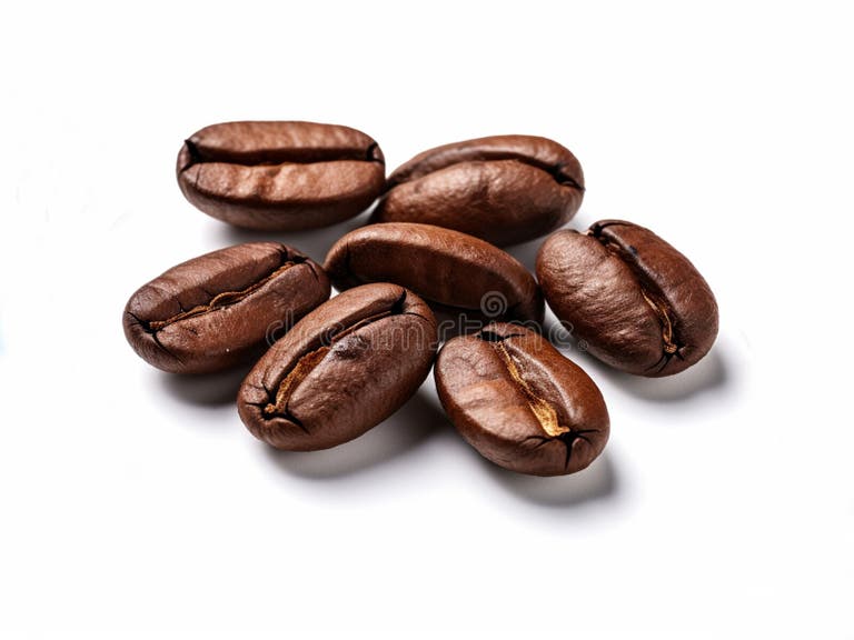 Image of Eight Coffee Beans. Stock Illustration - Illustration of ...