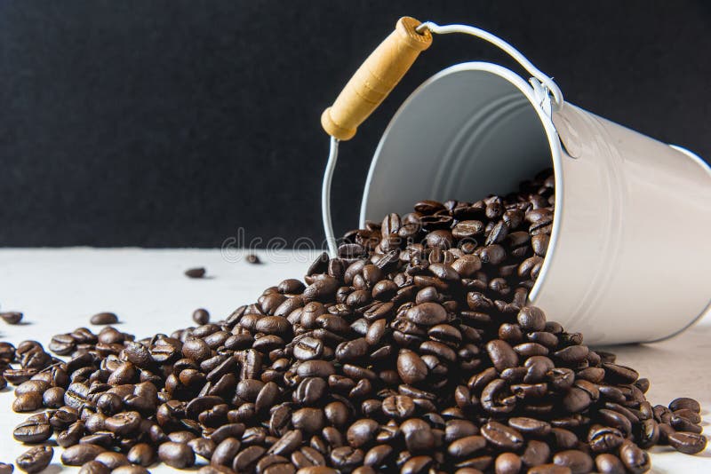 Coffee beans stock image. Image of espresso, bean, horizontal - 81190635