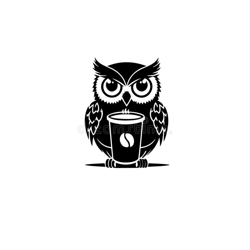 Owl Logo Coffee Stock Illustrations – 186 Owl Logo Coffee Stock ...