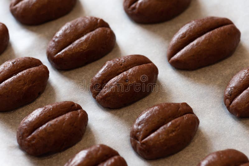 Coffee Biscuits, Sweet Homemade Baking Stock Photo - Image of sugar ...