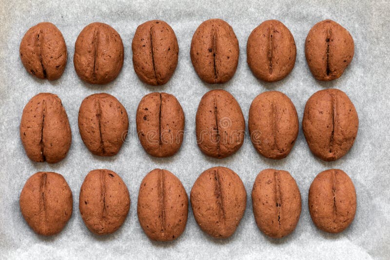 Coffee Biscuits, Sweet Homemade Baking Stock Photo - Image of gourmet ...