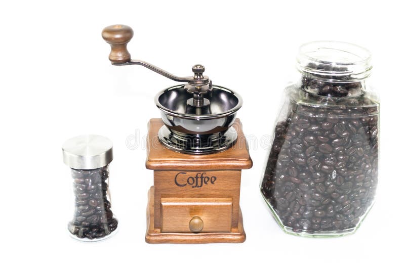 Coffee Blender Spinner with Coffee Bean Stock Photo - Image of group ...