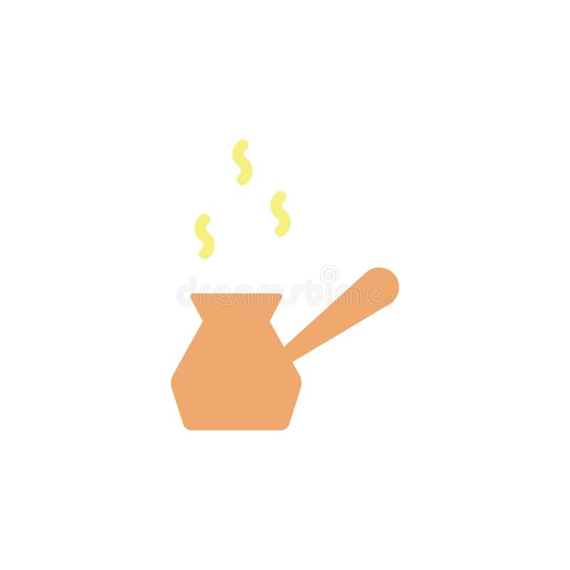 Coffee Boiler Colored Icon. Simple Colored Element Illustration. Coffee ...