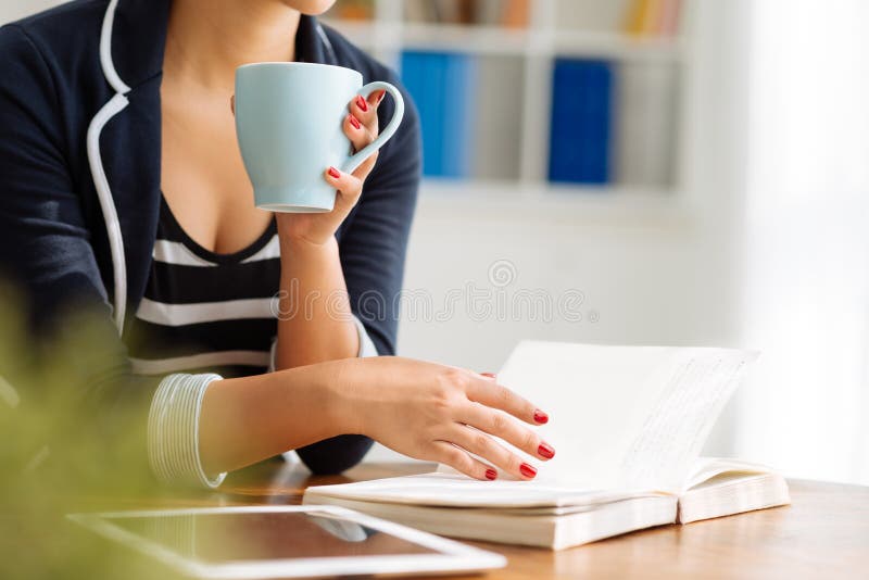 Coffee and book stock photo. Image of coffee, home, breakfast - 47611214