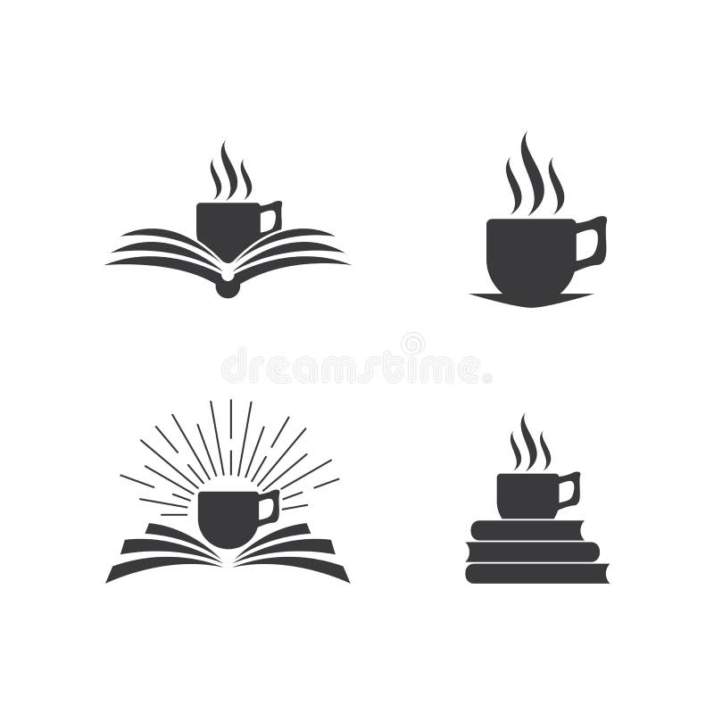 Coffee and book stock vector. Illustration of education - 232964370