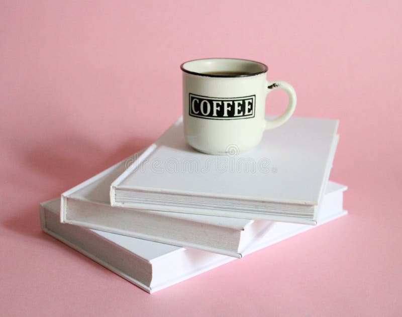 Coffee and a book stock photo. Image of fine, coffee - 18016010