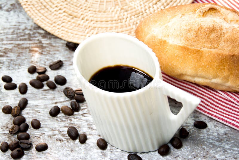 Coffee and breads stock photo. Image of beverage, lounge - 51392248