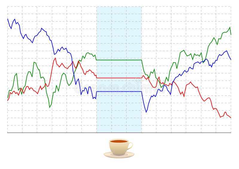 Coffee break stock vector. Illustration of trends, relax - 17834735